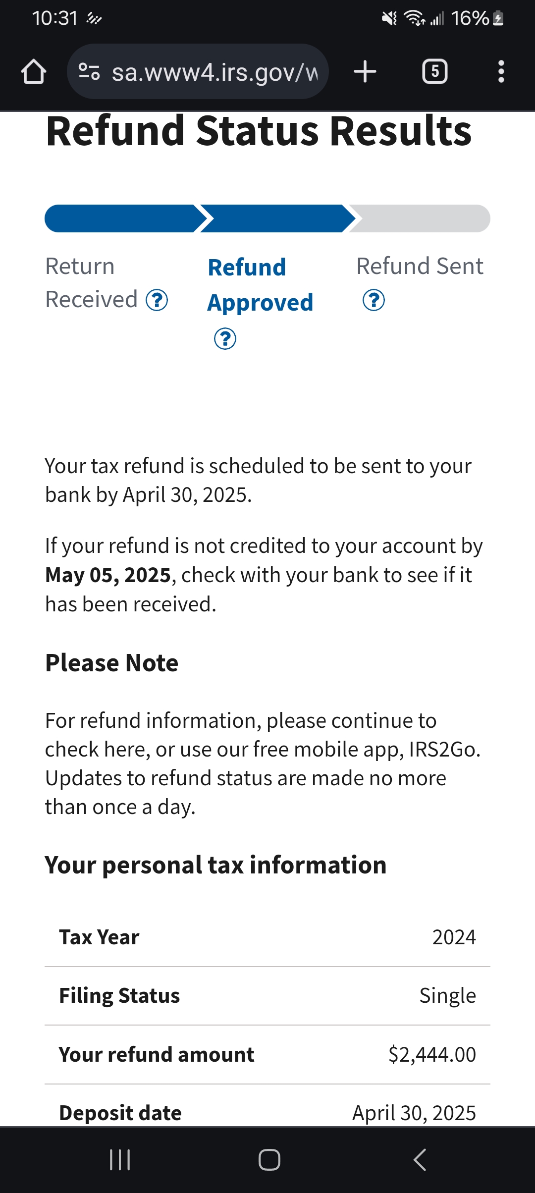 Fact Check: Is TPG Products my tax refund? | TruthOrFake Blog