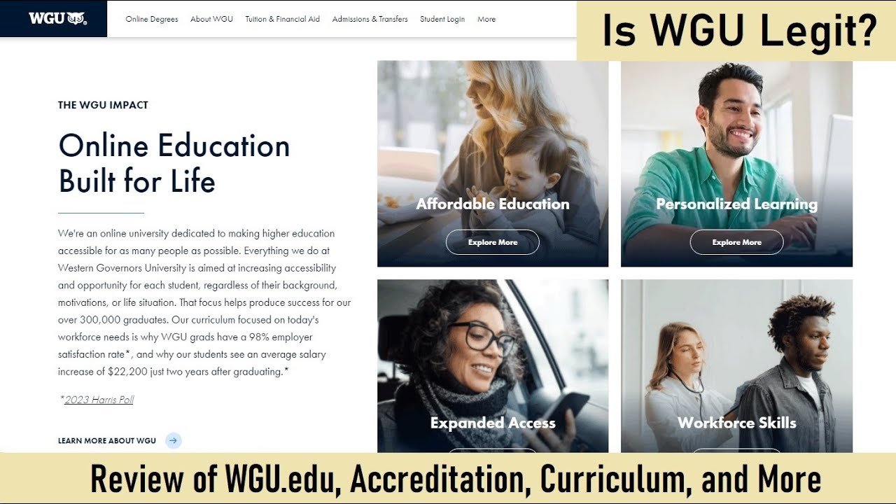 Fact Check: Is WGU legit? | TruthOrFake Blog