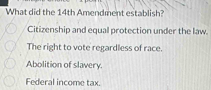 Fact Check: The 14th Amendment to the U.S. Constitution addresses ...