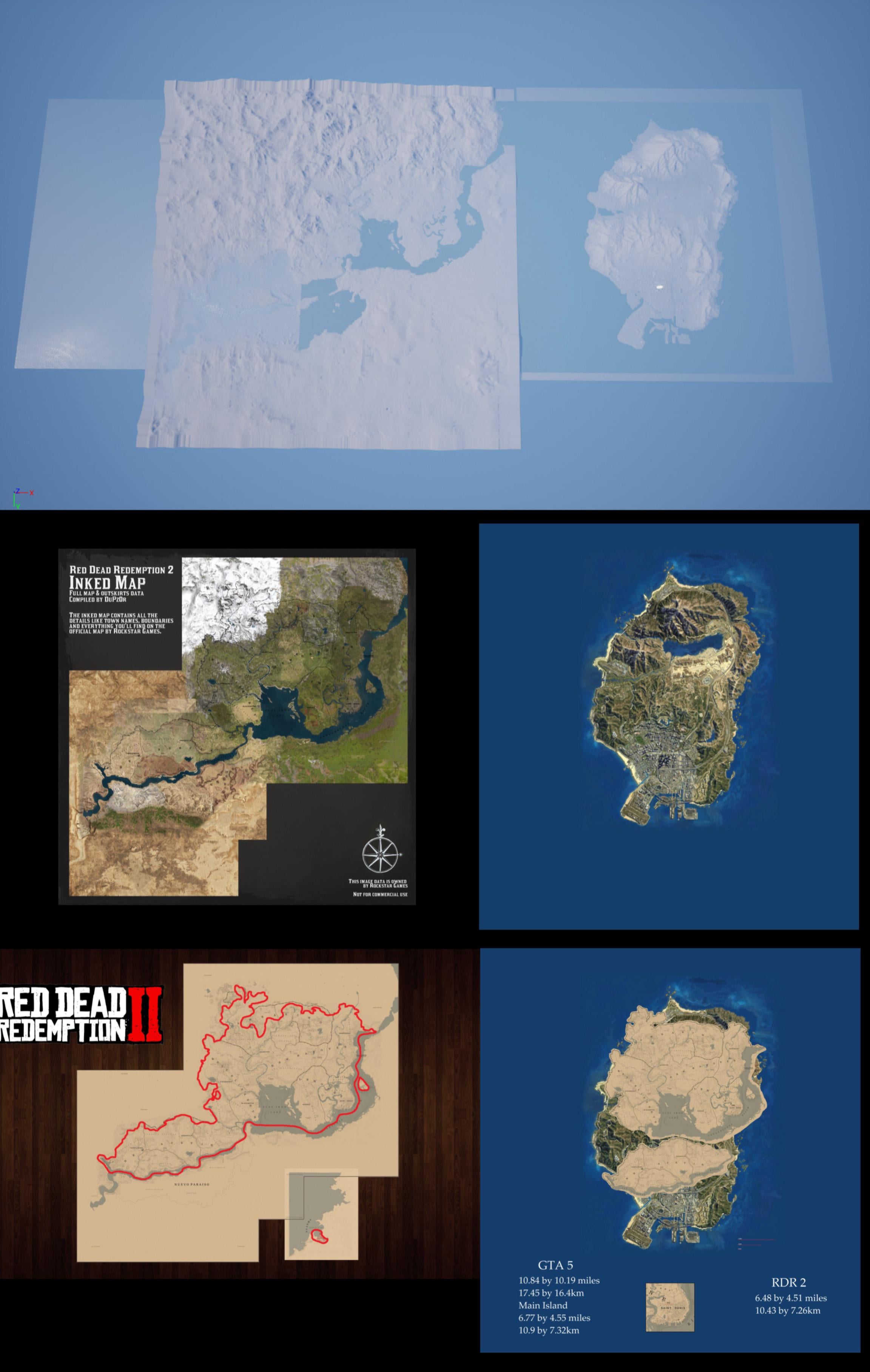 Fact Check: Is rdr2 map bigger than gta 5? | TruthOrFake Blog