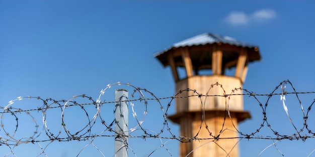 Fact Check: Barbed wire is often used for security in detention centers ...