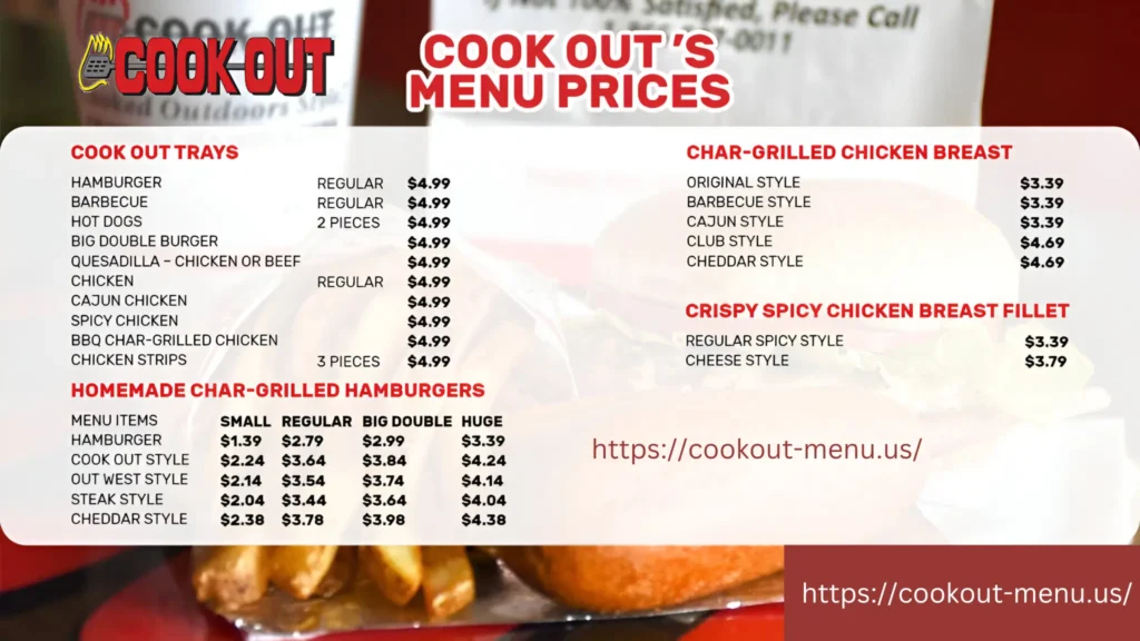 Fact Check: cookout menu | TruthOrFake Blog