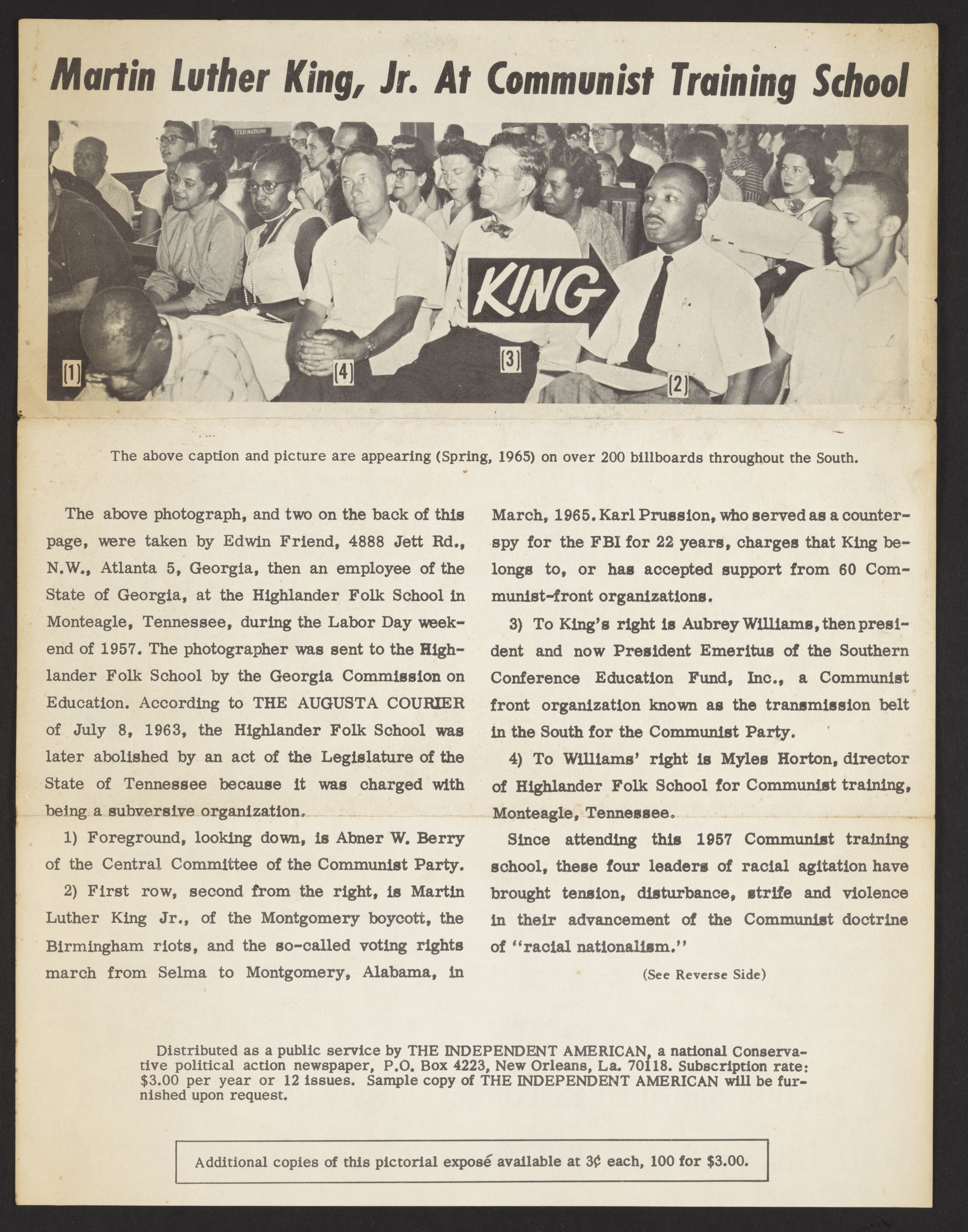 Fact Check: Mlk was a communist | TruthOrFake Blog