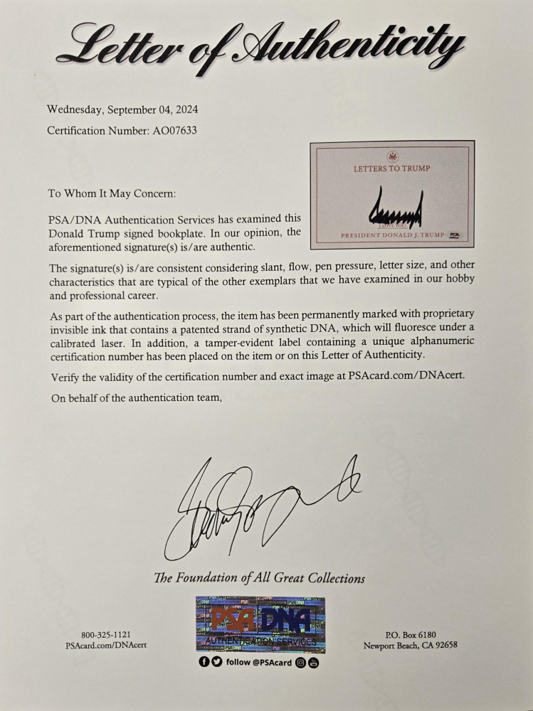 Fact Check: letters from Donald Trump, dated 1994 and 1995. These ...